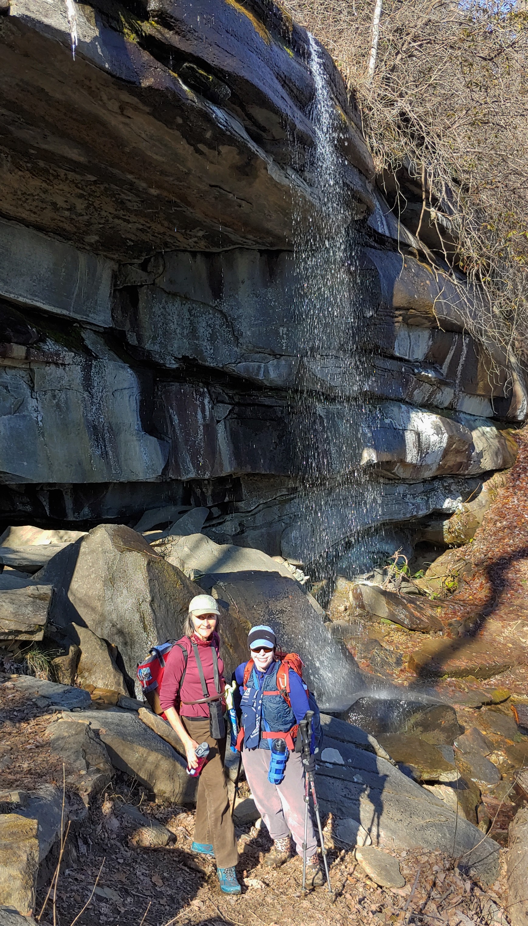 Donna&Marianne_SpringBluffFalls | Pisgah Hikers